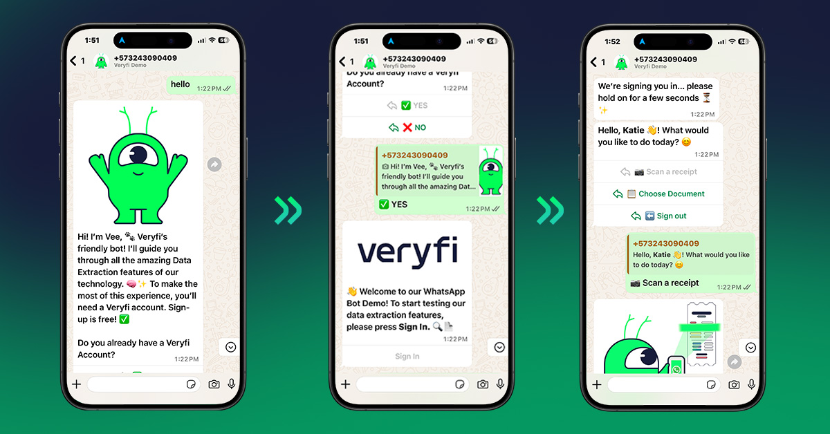 WhatsApp Document Extraction: Automate Processing with OCR Chatbot | Veryfi