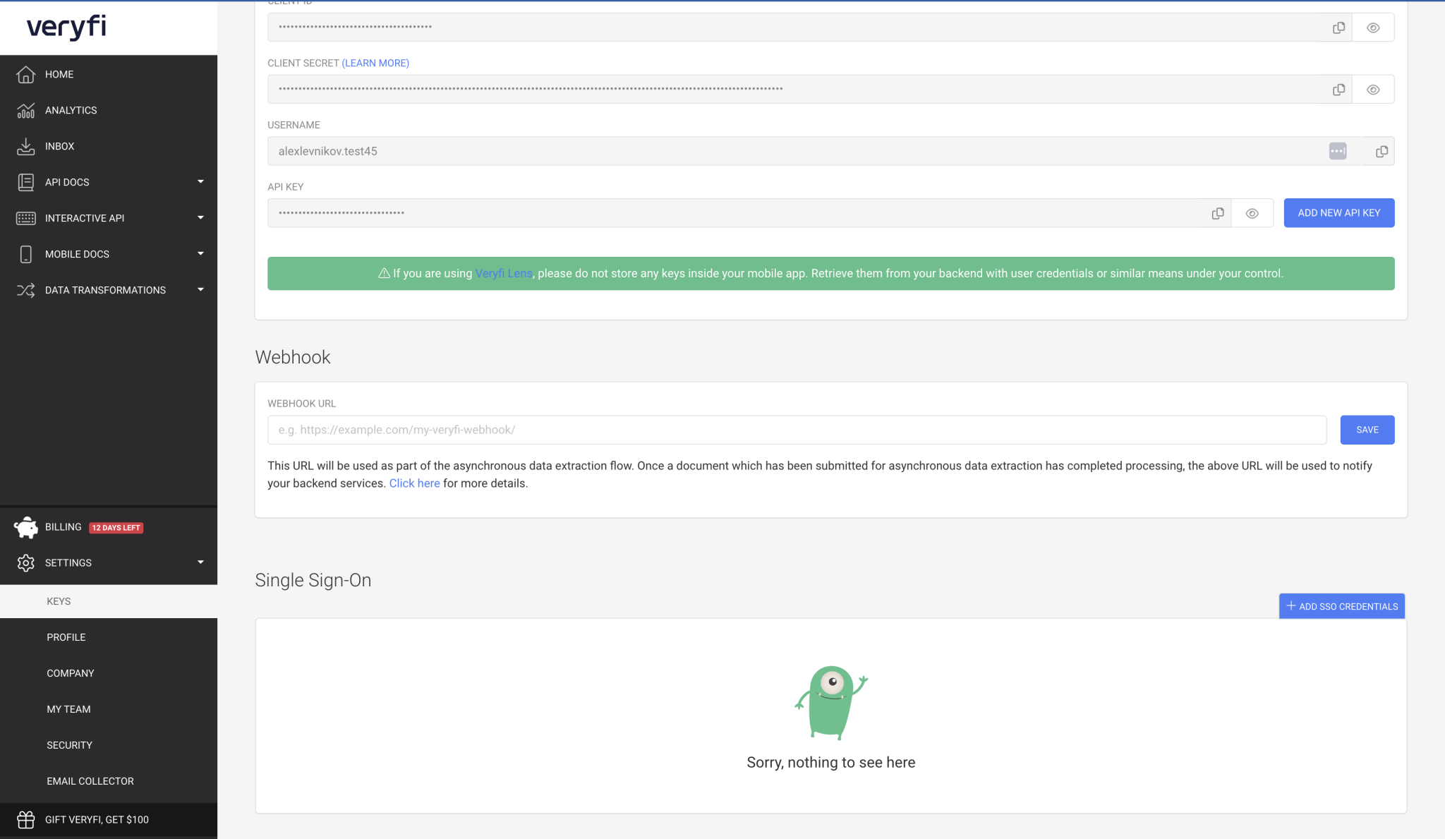 Enhance Security using Veryfi SSO Integration: A Vision of Simplicity | Veryfi