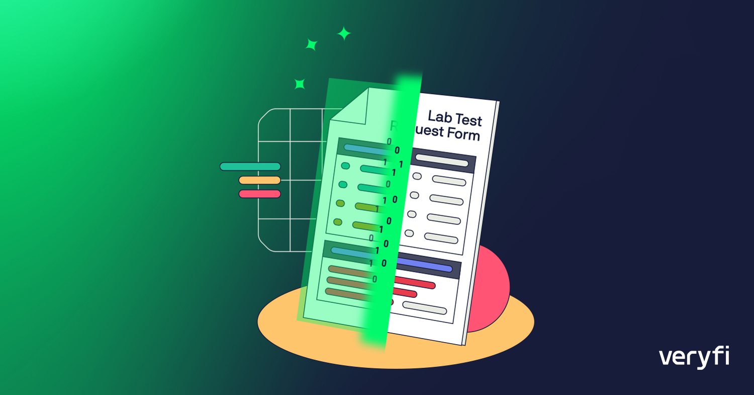 Lab Test Request Form OCR API | Veryfi