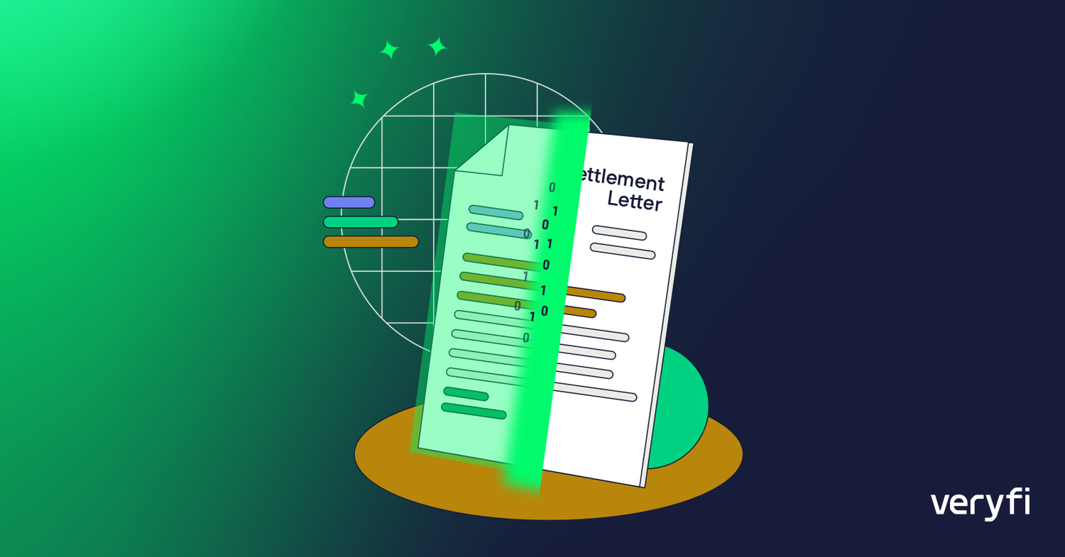 Settlement Letter OCR API | Veryfi