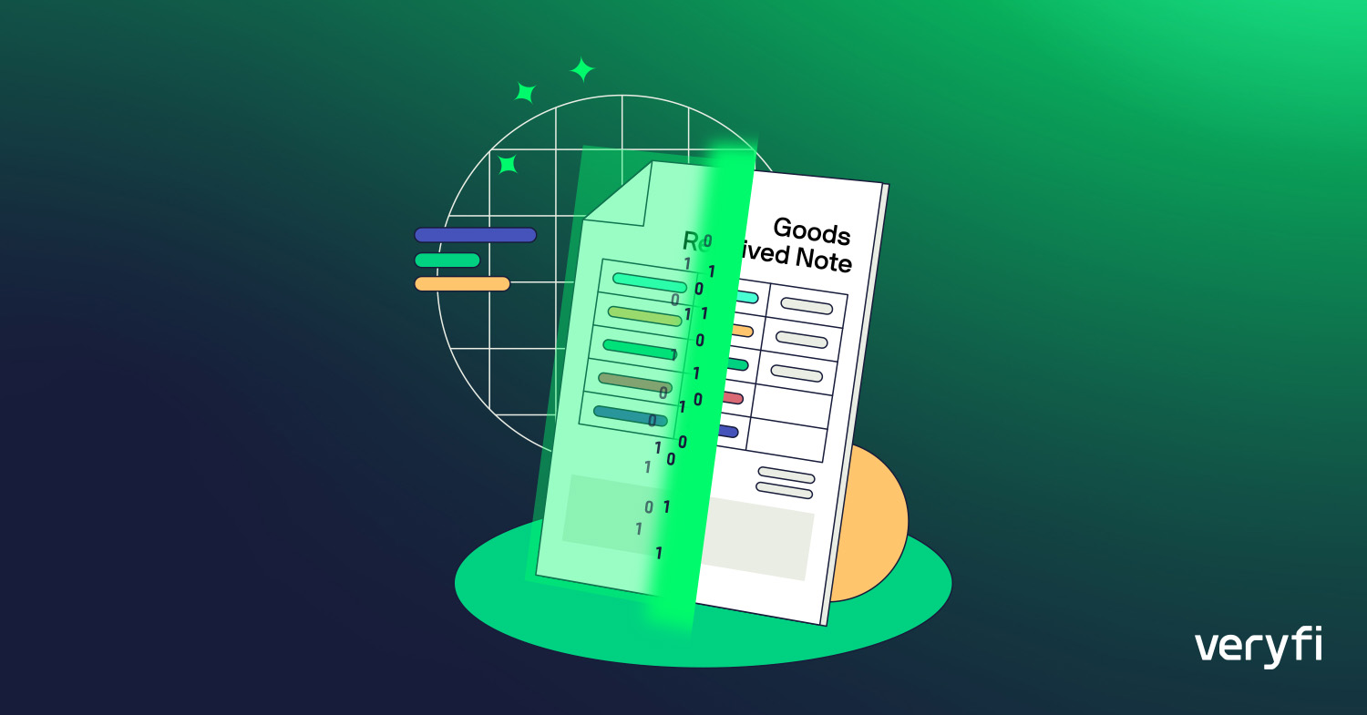Goods Received Notes OCR API | Veryfi